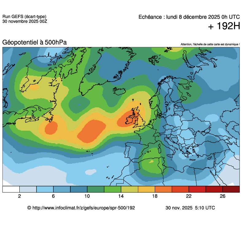 Du 08 décembre au 14 décembre 2025 - Prévisions météo semaine 50 ...